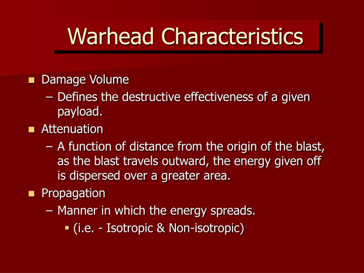 PPT - Military Explosives and Warheads PowerPoint Presentation - ID:393168