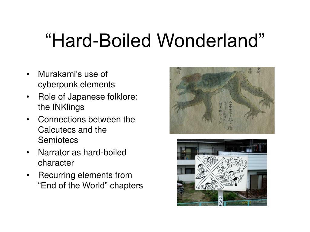 The hard boiled wonderland - klogroovy