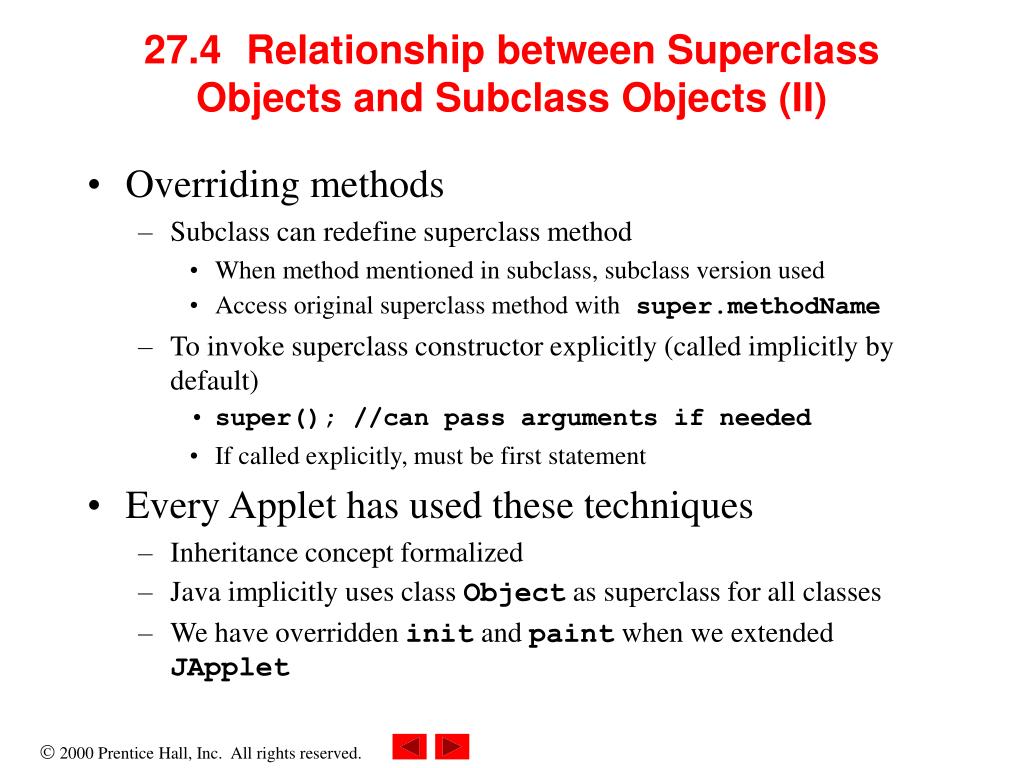 Ppt Chapter 27 Java Object Oriented Programming Powerpoint Presentation Id394358 8746