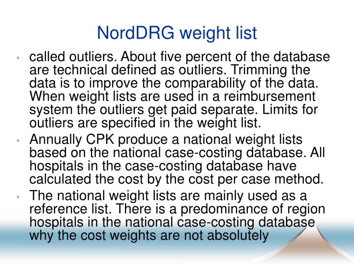 PPT - Diagnosis Related Groups (DRGs) PowerPoint Presentation - ID:394767