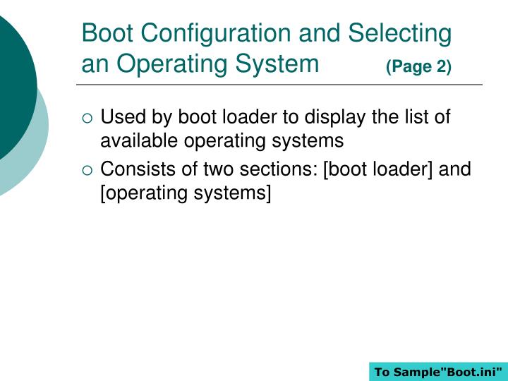 PPT - Windows XP Boot Process PowerPoint Presentation - ID:395057
