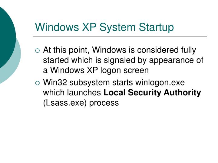 PPT - Windows XP Boot Process PowerPoint Presentation - ID:395057