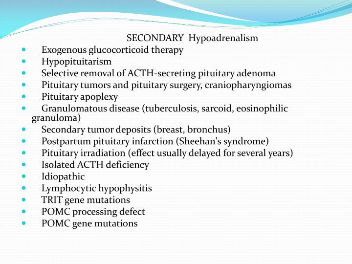 PPT - Adrenal Insufficiency PowerPoint Presentation - ID:395764