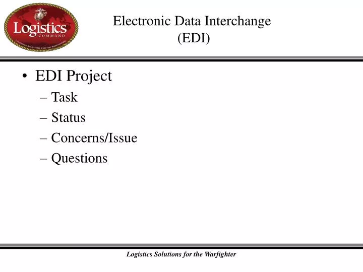 PPT - Electronic Data Interchange (EDI) PowerPoint Presentation, free ...