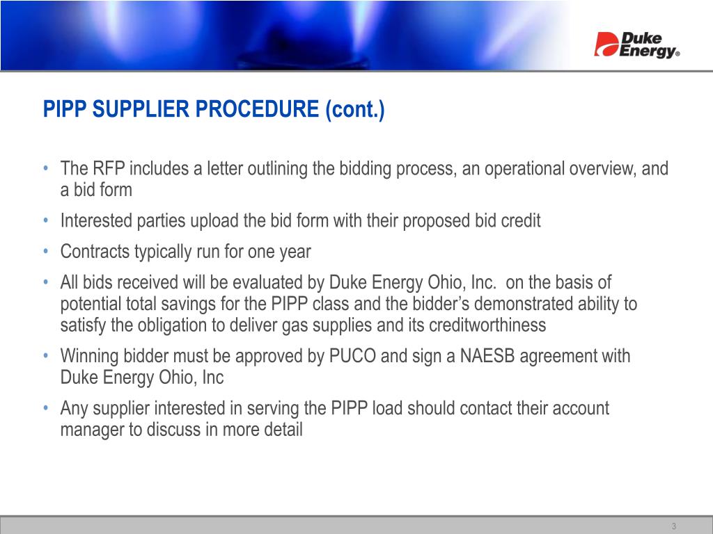 PPT - PERCENTAGE OF INCOME PAYMENT PLAN (PIPP) GAS SUPPLIER PROCEDURE ...