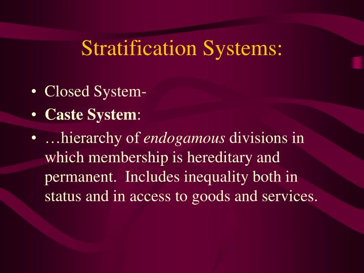 PPT - Social Stratification Chapter 7 PowerPoint Presentation - ID:397156