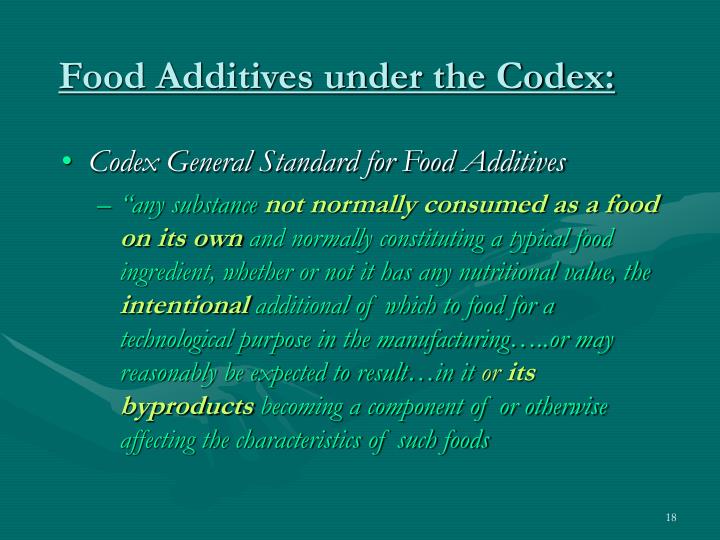 PPT - Codex Alimentarius PowerPoint Presentation - ID:397226