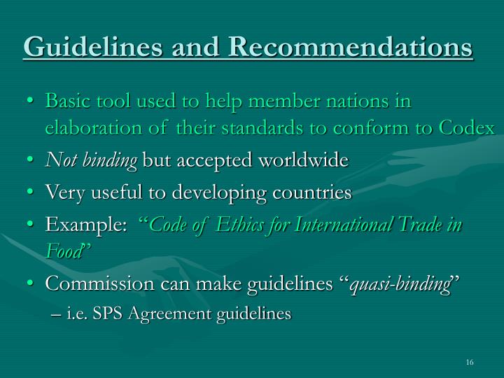 PPT - Codex Alimentarius PowerPoint Presentation - ID:397226