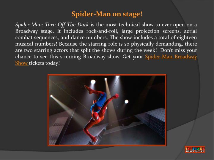 PPT - Spider-Man Broadway PowerPoint Presentation - ID:397336