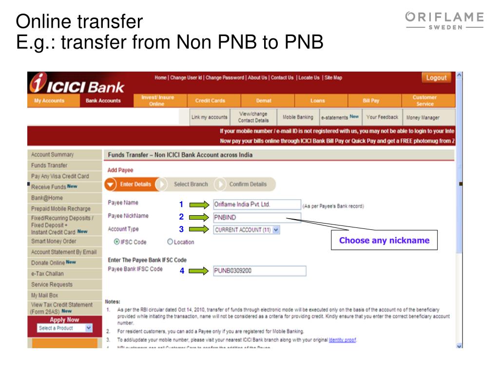 PPT - Individual Payment confirmation Process With Punjab National Bank ...