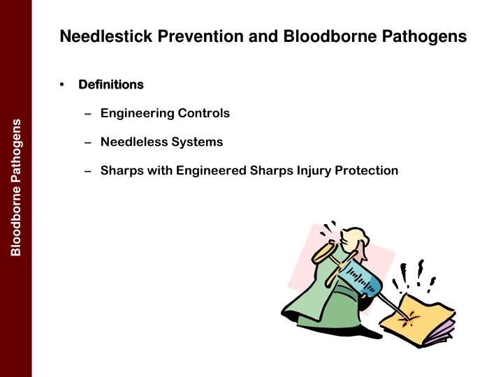 PPT - Needlestick/Sharps Injury Prevention PowerPoint Presentation - ID ...
