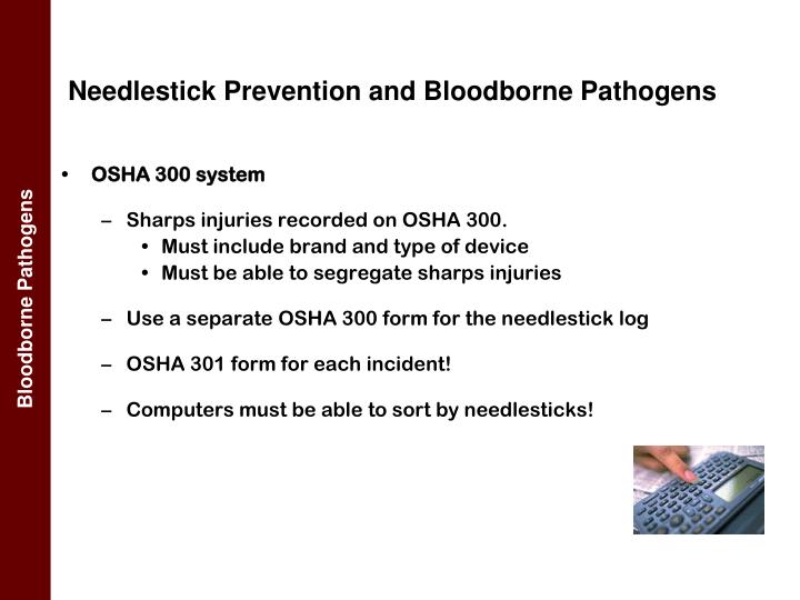 PPT - Needlestick/Sharps Injury Prevention PowerPoint Presentation - ID ...