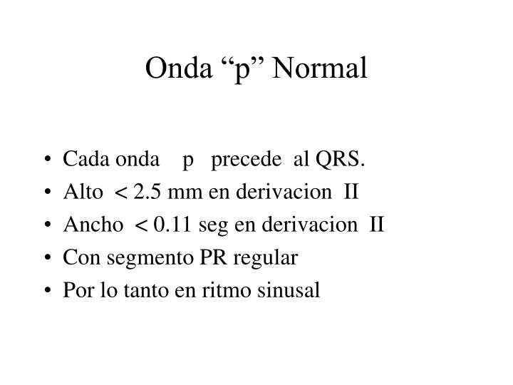 PPT - ALTERACIONES EN LAS ONDAS DEL ELECTROCARDIOGRAMA PowerPoint ...