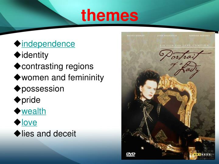 PPT - The Portrait of a Lady PowerPoint Presentation - ID:399409