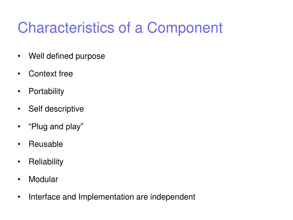 Ppt Cbsd Component Based Software Development Powerpoint Presentation Id399687