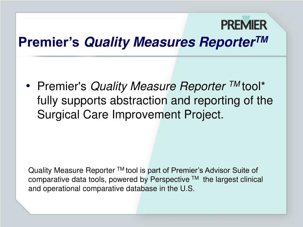 PPT - SCIP Surgical Care Improvement Project A National Quality ...
