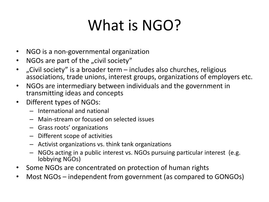 Ppt The Role Of Ngos In The Protection Of Human Rights Powerpoint