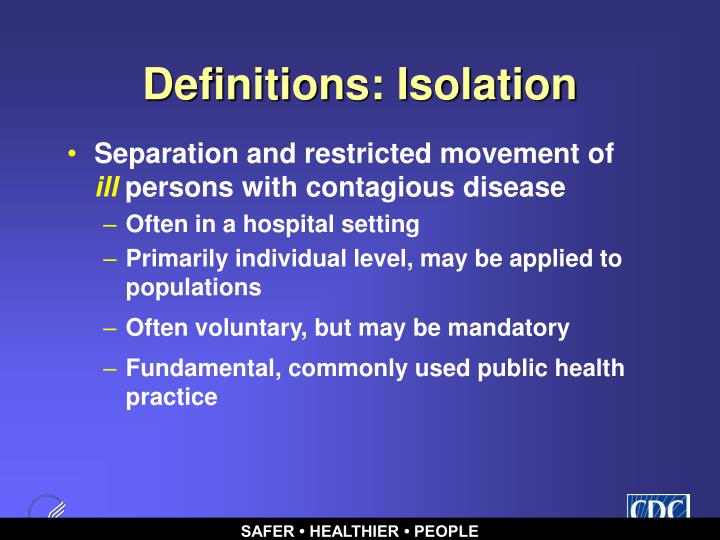 PPT - Quarantine PowerPoint Presentation - ID:400836