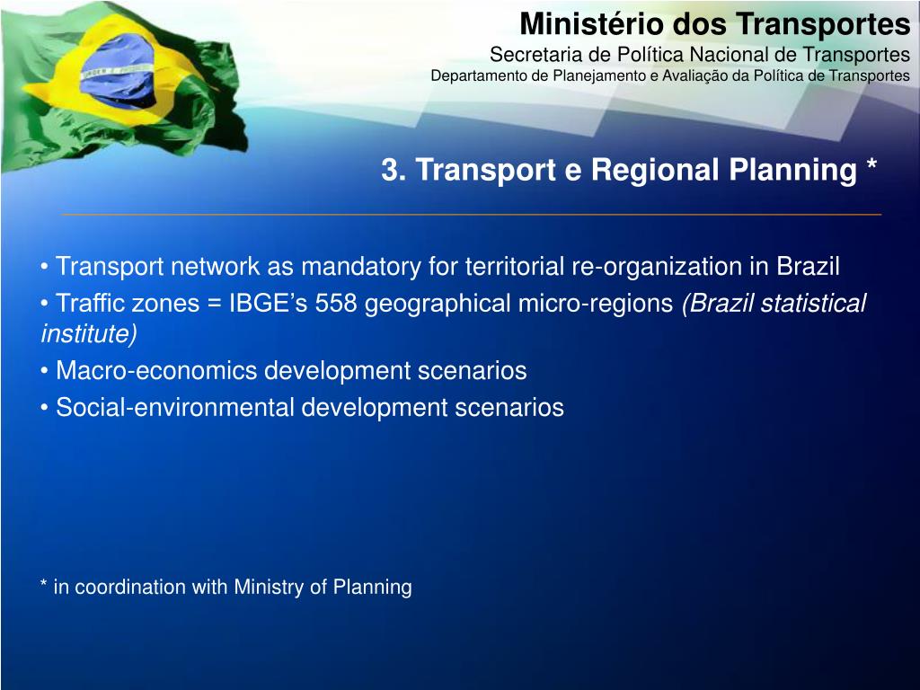 PPT - Brazil Logistics and Transport National Plan PowerPoint ...