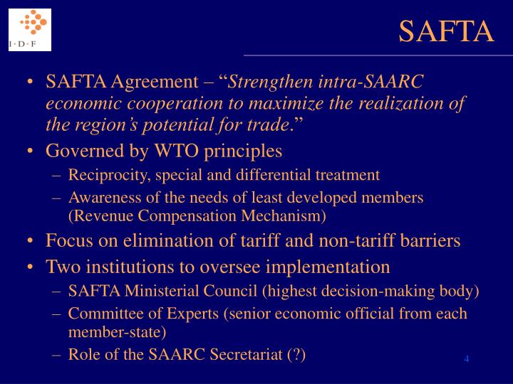 PPT - SAFTA India-Pakistan-Afghanistan Trade PowerPoint Presentation ...