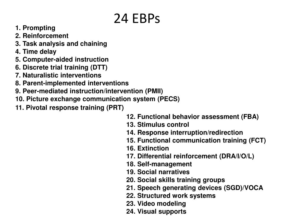 PPT - Wednesday June 23, 2010 EBPs in General Education PowerPoint ...