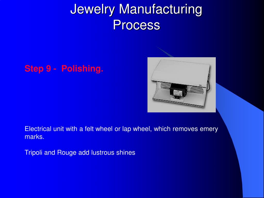 PPT - The Jewelry Manufacturing Industry PowerPoint Presentation, free ...