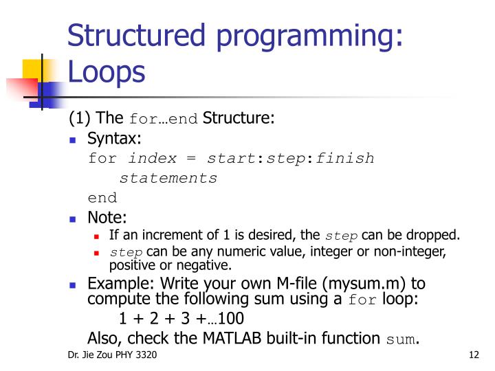 PPT - Introduction to MATLAB PowerPoint Presentation - ID:404769