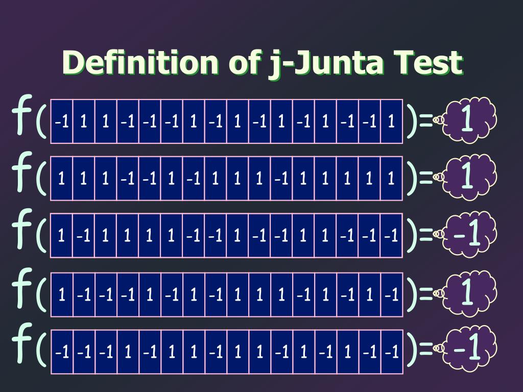 PPT - Putting a Junta to the Test PowerPoint Presentation, free ...