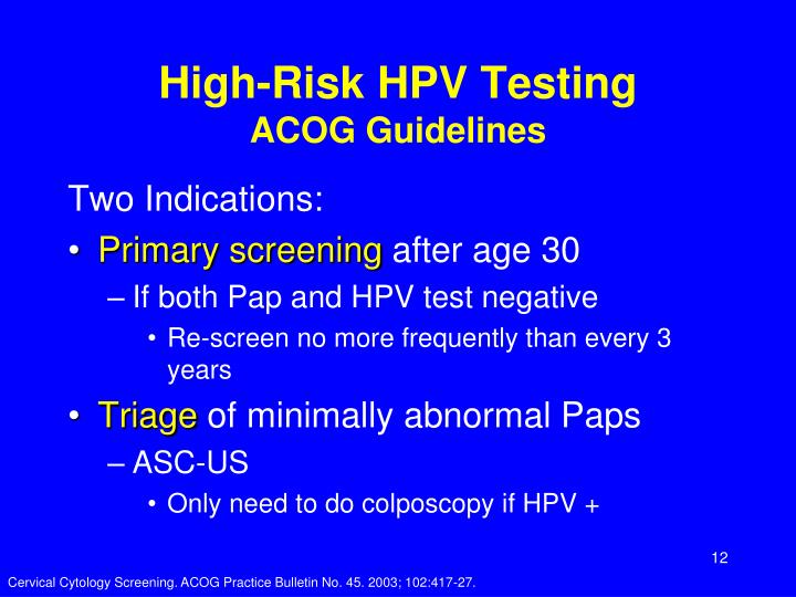 PPT - Cancer Screening and Prevention: Eliminating Deaths from Cervical ...