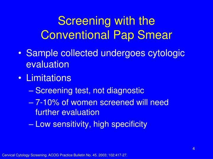 PPT - Cancer Screening and Prevention: Eliminating Deaths from Cervical ...