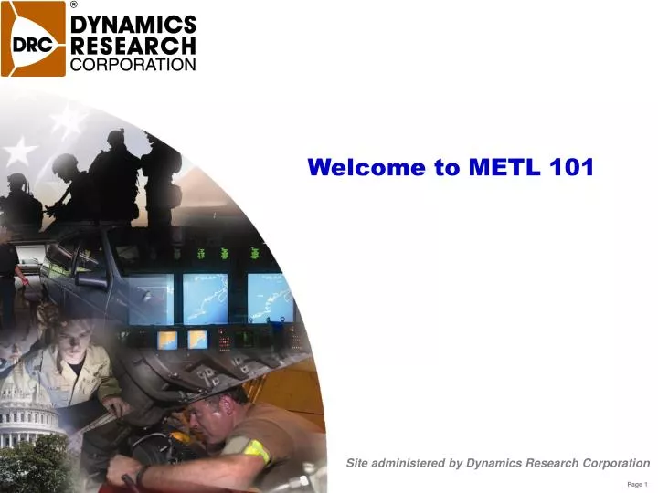 PPT - Welcome to METL 101 PowerPoint Presentation, free download - ID ...
