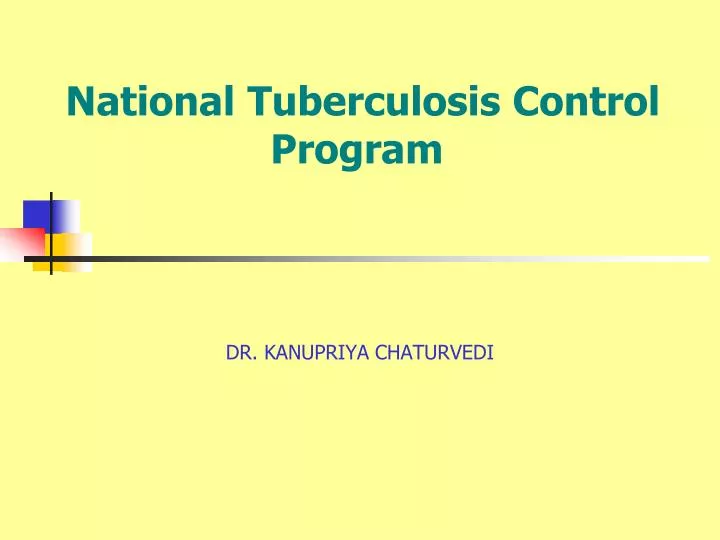 PPT - National Tuberculosis Control Program PowerPoint Presentation ...