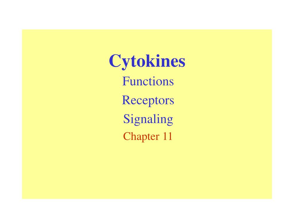 PPT - Cytokines PowerPoint Presentation, free download - ID:407520 PPT - Cytokines PowerPoint Presentation, free download - ID:407520