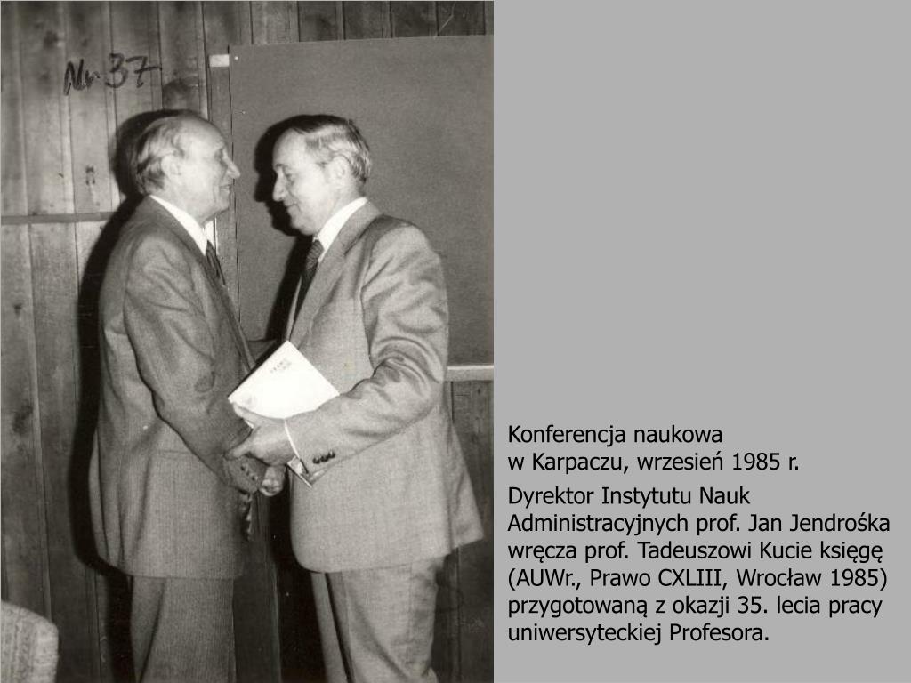 PPT - dr hab. Jerzy Supernat Instytut Nauk Administracyjnych ... PPT - dr hab. Jerzy Supernat Instytut Nauk Administracyjnych ...