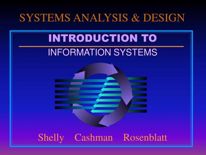 PPT - SYSTEMS ANALYSIS & DESIGN PowerPoint Presentation, free download ...