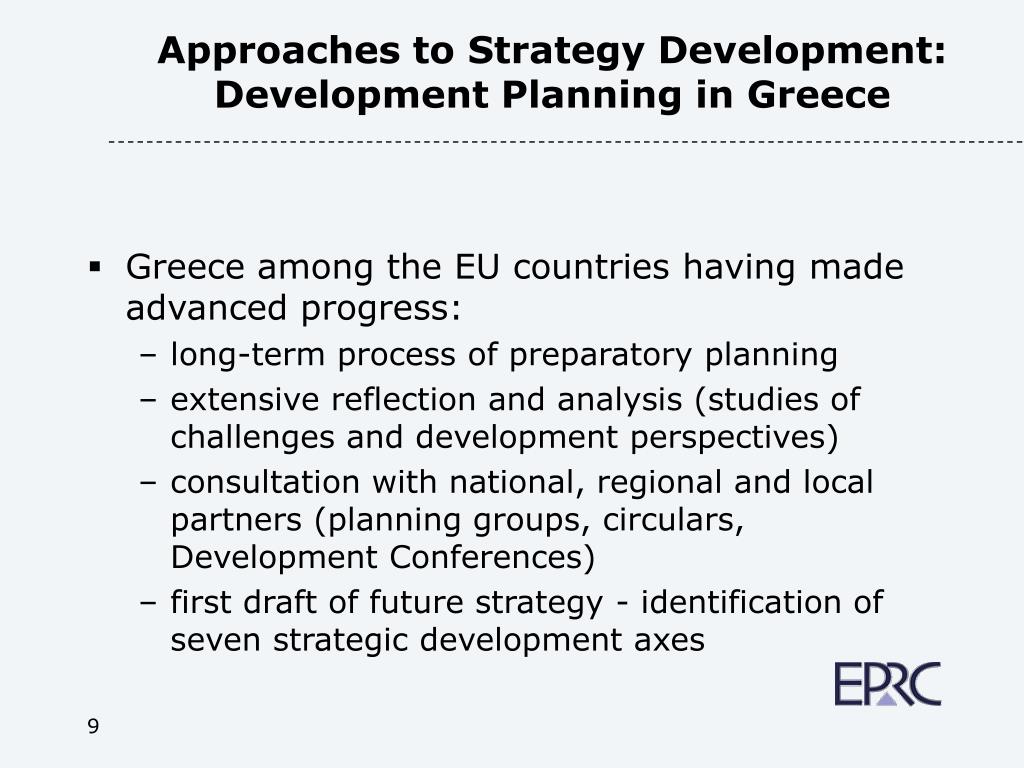 PPT - A STRATEGIC APPROACH TO COHESION: The Development Planning of EU ...