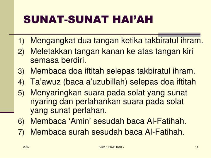 PPT - KBM 1 FIQH ISLAMI PowerPoint Presentation - ID:408626