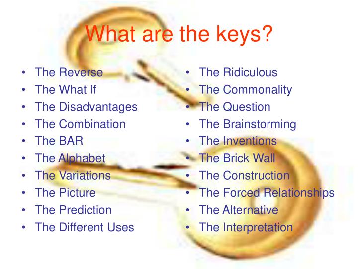 PPT - Thinkers Keys PowerPoint Presentation - ID:408950