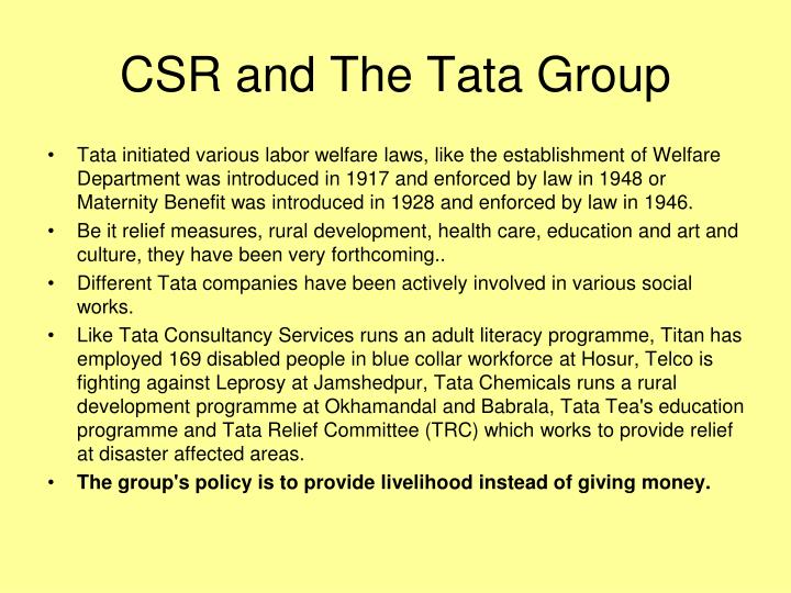PPT - Corporate Social Responsibility & Business Strategy - a case ...