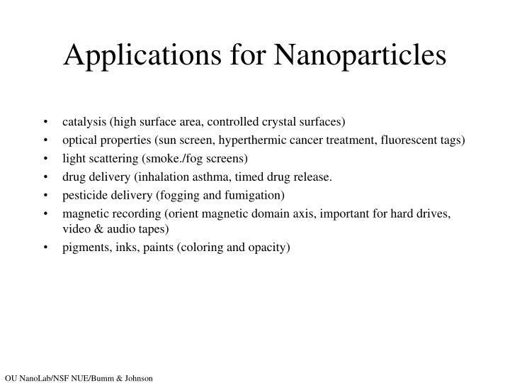 PPT - Nano Particles PowerPoint Presentation - ID:409569
