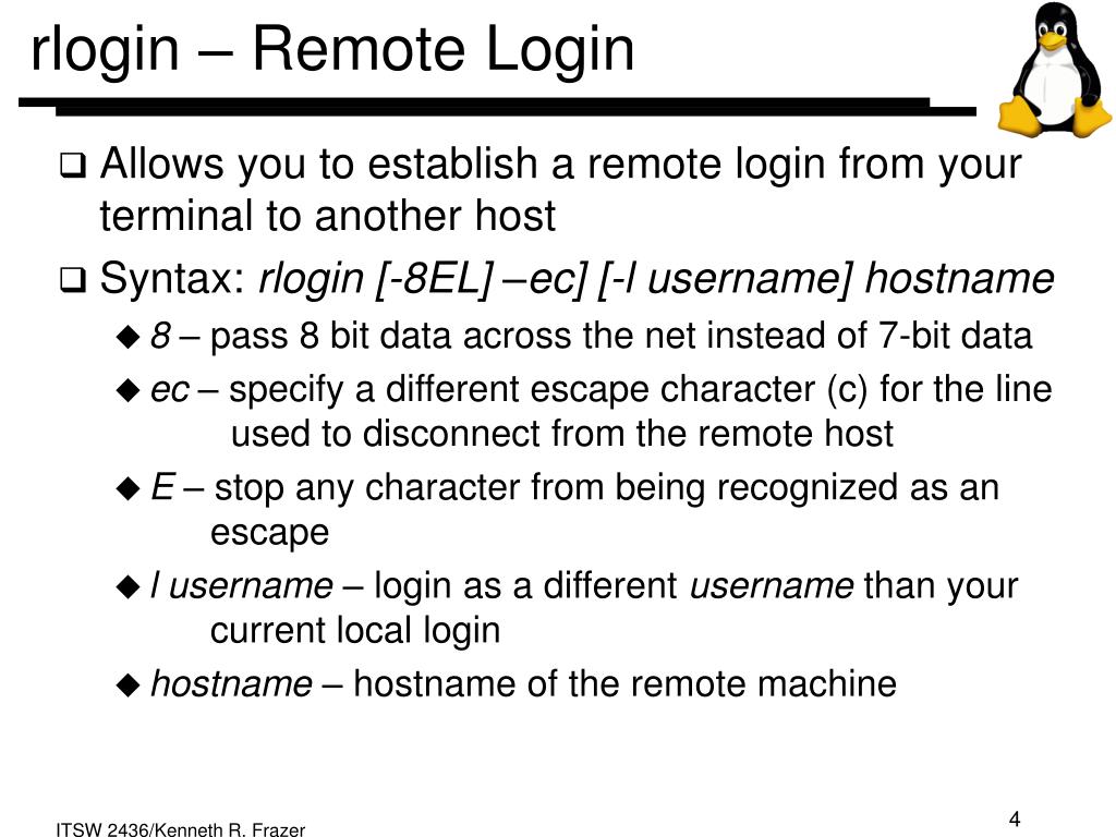 PPT - Remote Control in Unix PowerPoint Presentation, free download ...