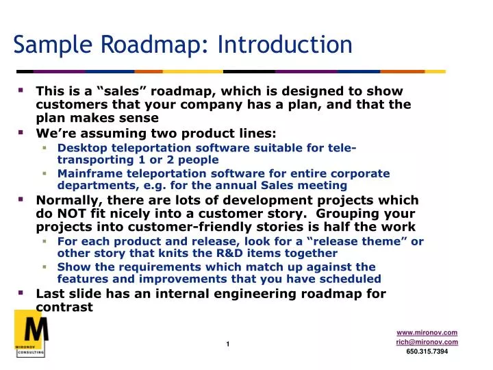 Ppt Sample Roadmap Introduction Powerpoint Presentation Free Download Id 410422