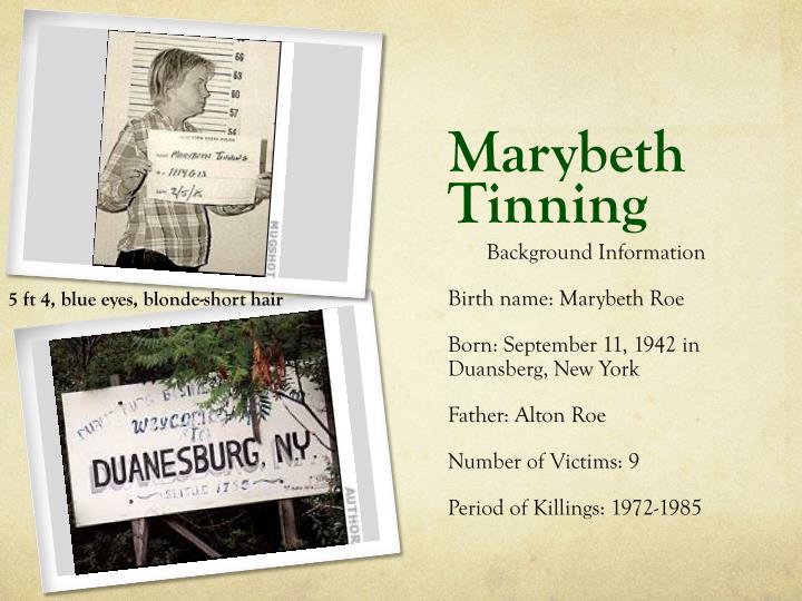 PPT - Marybeth Tinning “She is a wicked woman” -John B. Poersch ...