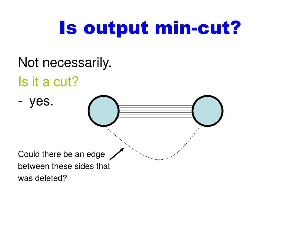 PPT - Karger’s Min-Cut Algorithm PowerPoint Presentation, free download ... PPT - Karger’s Min-Cut Algorithm PowerPoint Presentation, free download ...