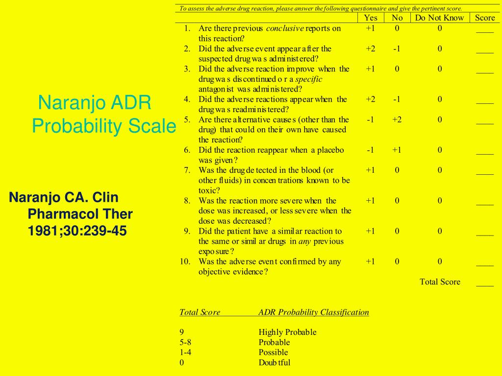 PPT - Clinical Analysis of Adverse Drug Reactions PowerPoint ...
