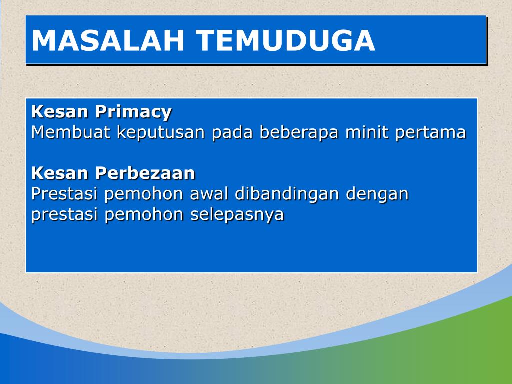 PPT - Perekrutan dan Pemilihan Pekerja PowerPoint Presentation, free ...