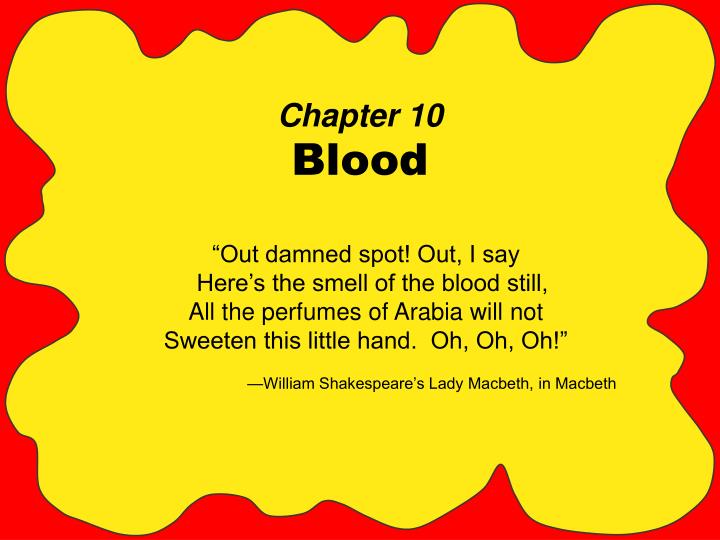 PPT - Chapter 10 Blood PowerPoint Presentation, free download - ID:412775