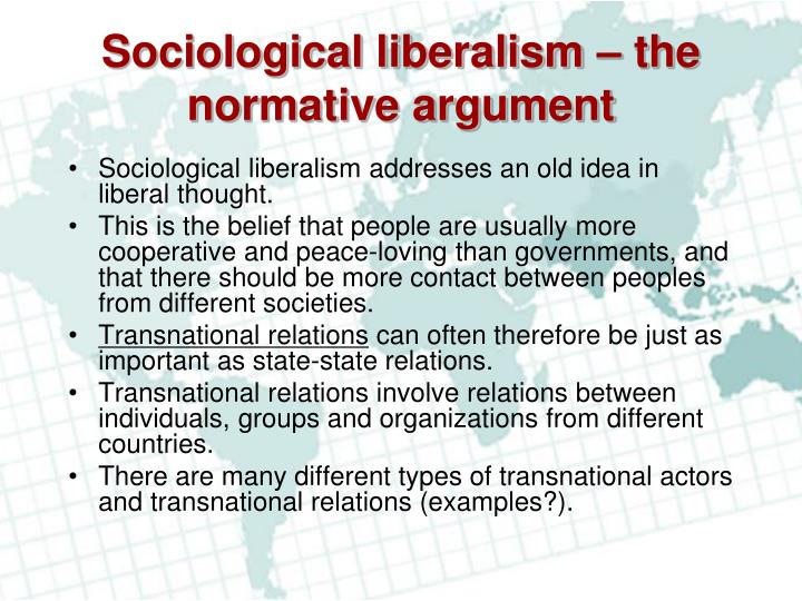 PPT - Liberal international relations theory PowerPoint Presentation ...