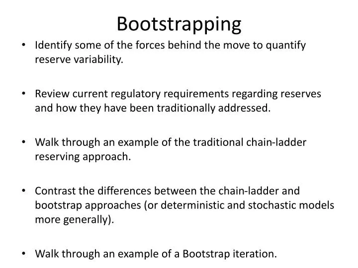 PPT - Bootstrapping PowerPoint Presentation, free download - ID:413113 PPT - Bootstrapping PowerPoint Presentation, free download - ID:413113