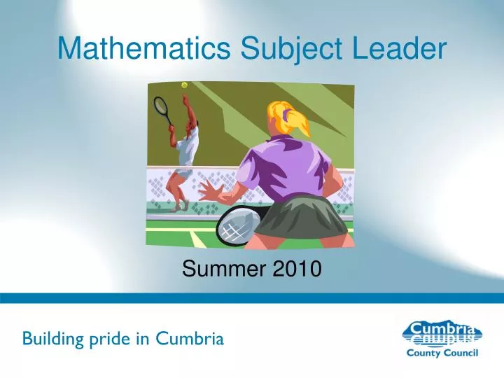 PPT - Mathematics Subject Leader PowerPoint Presentation, free download ...